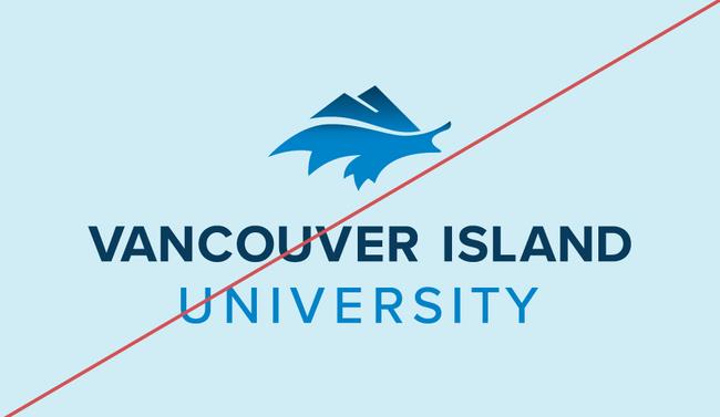 VIU logo guide | Vancouver Island University | Canada